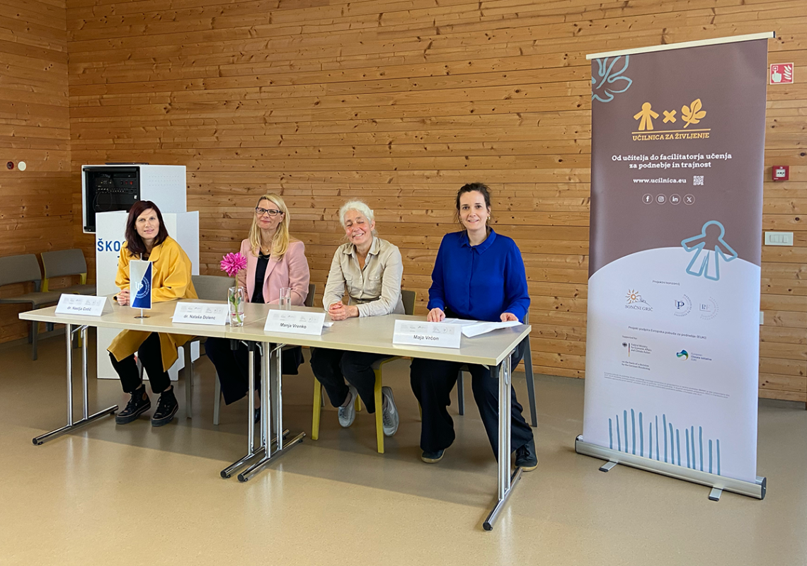 Novinarska konferenca projekta Učilnica za življenje